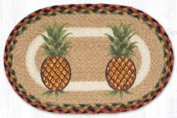 MSP-375 Pineapple Swatch 10"x15" | The Braided Rug Place