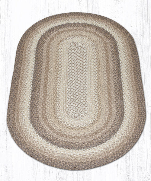 C-776 Natural Braided Rug | The Braided Rug Place