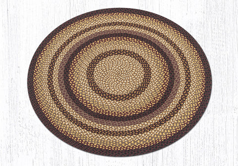 Round Jute Braided Rugs | The Braided Rug Place | The Braided Rug Place