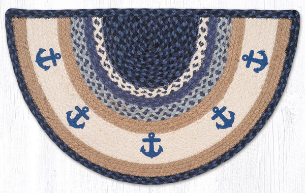 SCP-443 Anchor Slice Rug | The Braided Rug Place