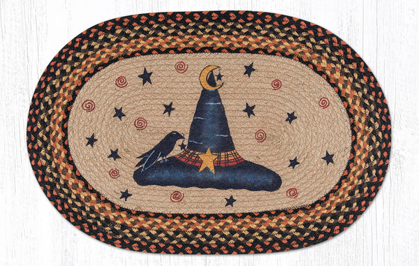 OP-222 Witch Hat Oval Rug | The Braided Rug Place